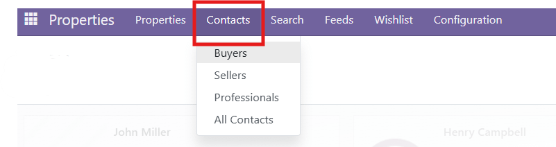 How to Create Contacts? - RealtySoft